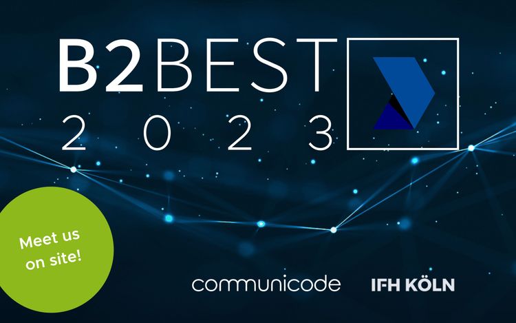 communicode als Partner vor Ort auf dem B2BEST 2023
